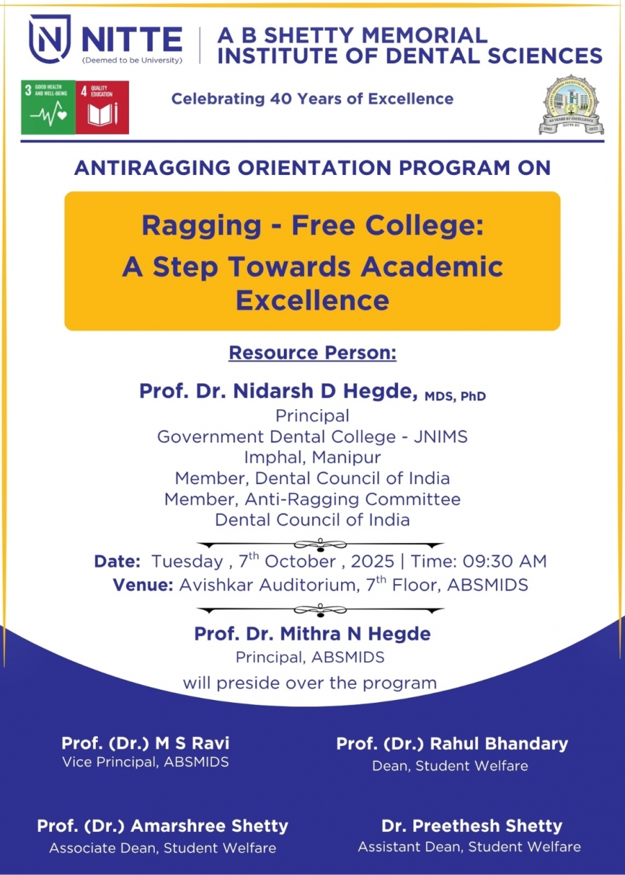 Best Dental College in Karnataka | ABSMIDS