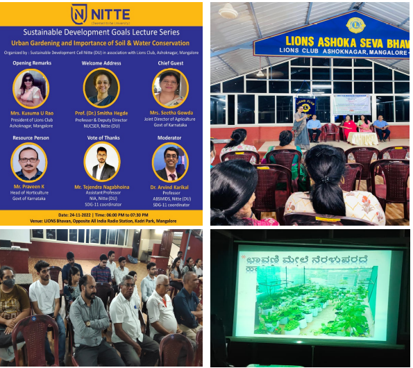 SDG Outreach | Nitte (Deemed to be University) Karnataka